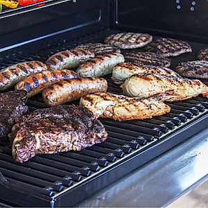 BBQration 16 15/16" Grill Grate for Charbroil Advantage 463344015 463334615 463344116 463343819 Gas2coal 463340516 G467-0002-W1 Cooking Grate for Charbroil Grill Replacement Parts, 3-Pack