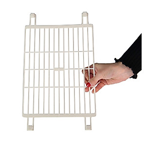 Home-X Fridge Organizer Clip-on Bottle Shelf, Refrigerator/Freezer Wine Storage Rack