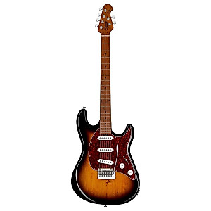 Sterling by Music Man 6 String Solid-Body Electric Guitar, Right, Vintage Sunburst (CT50SSS-VSB-M2)