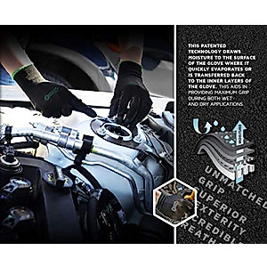 5 PACK Gorilla Grip Gloves - Small