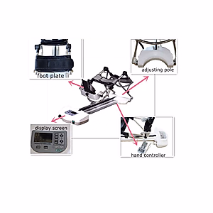 CPM Machine- Continuous Passive Motion Machine Knee Rehabilitation Equipment Exercise Physiotherapy -Lower Limb Traction Machine Leg Rehabilitation Equipment (Green)