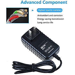 Dysead AC Adapter for Atari Flashback Classic Game Console Flash Back Power Supply