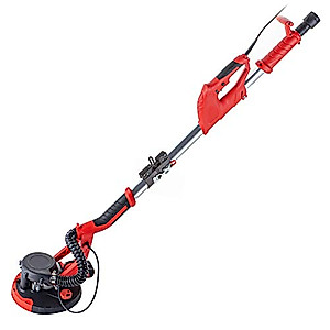 VEVOR Drywall Sander 750W, Electric Sander Variable Speed 800-1750RPM, Drywall Sander Foldable Sheetrock Sander, with Telescope Handle, Vacuum Bag Drywall Sanders 6 Sand Pads