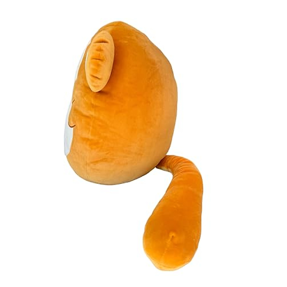 Snuggaboos Jumbo 17 Inch Mia The Monkey Plush Squish Pillow Original: Super Soft Cute Stuffed Animal Toy with Extra Long Tail - Perfect Plushie Gift for Kids, Adults and Baby