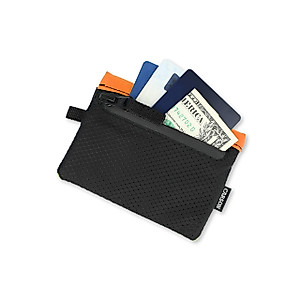 Carson Water Resistant Floating Wallet, Orange (EW-20OR)