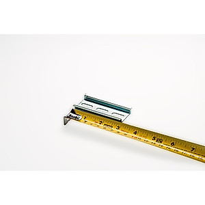 DIN Rail - 75 mm (~3 Inch) New Pre-Cut 35x7.5mm Slotted Steel RoHS Compliant Plated