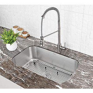 Ruvati 30-inch Undermount 16 Gauge Stainless Steel Kitchen Sink Single Bowl - RVM4250