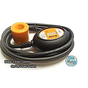 BRODY Automatic Float Switch Water Tank Level Sensor on/Off Control with 10' Cable Sump Pump