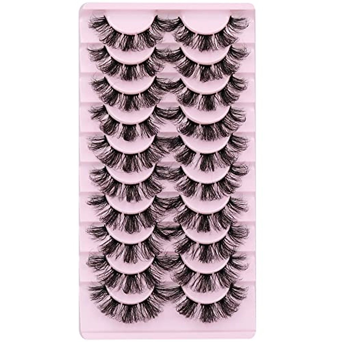 Lash Clusters D Curl Individual Cluster Lashes 100 pcs Fluffy Wispy Mink Lashes Extensions False Eyelashes DIY Lash Pack by EYDEVRO