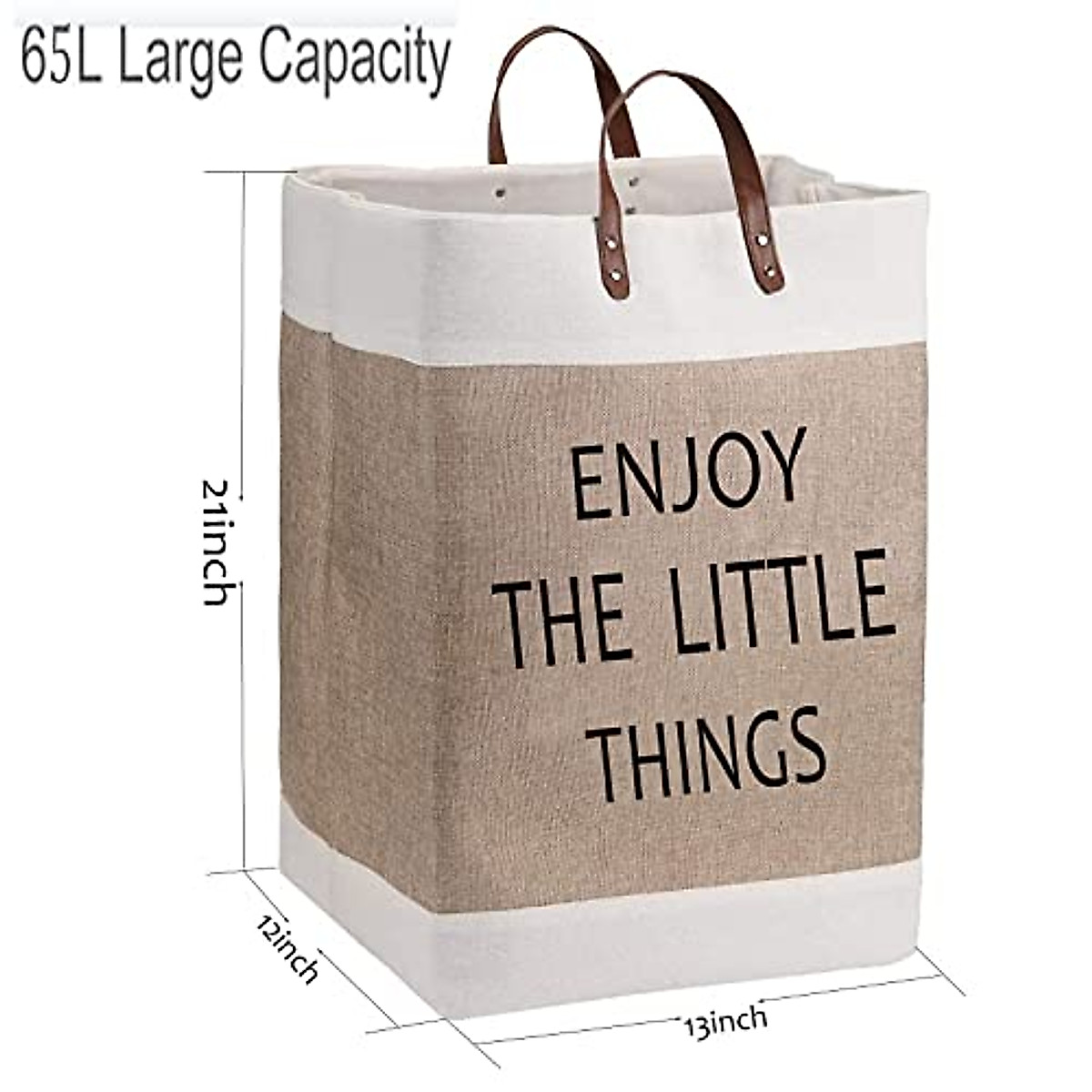 Laundry Baskets Collapsible Linen Clothes Laundry Bag for Bedroom Laundry Hampers Clothes Storage Organier for Bathoom Home for Storage Toys and Clothing in Bedroom, Bathroom Foldable Laundry Hamper