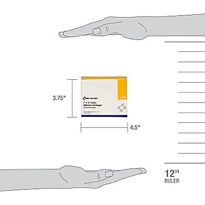 First Aid Only G122 Fabric Bandage, 100 Count, 1 X 3 Inch