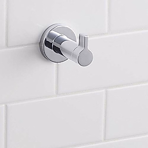 Glacier Bay Modern Single Robe Hook in Chrome