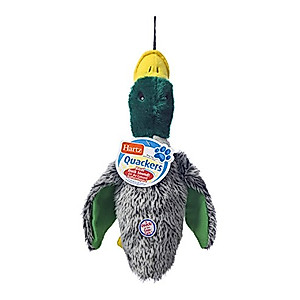 Hartz Nature's Collection Quackers Plush Duck Dog Toy - Large