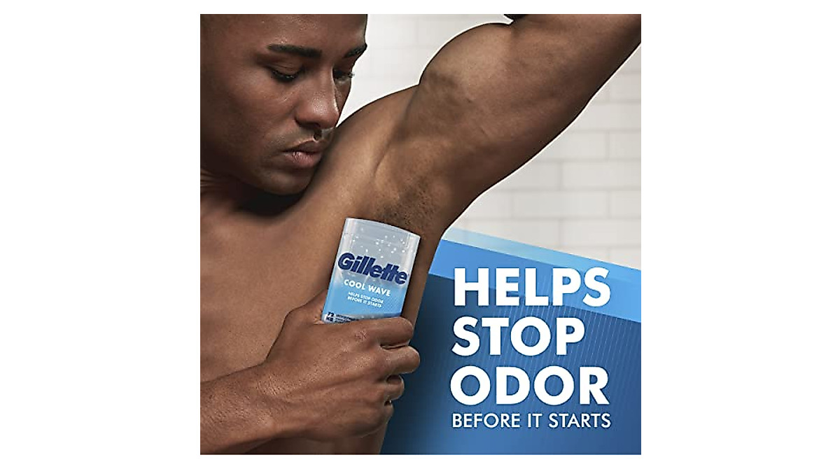 Gillette Clear Gel Men's Deodorant: 72-Hr Sweat Protection