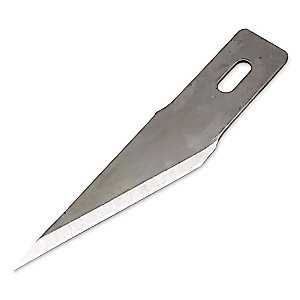 Excel Blades Stencil Edge Replacement Blades, Set of 100 Carbon Steel Blades for Precision Cutting & Trimming, Multi-Purpose Professional, Hobby, and Crafting Tools