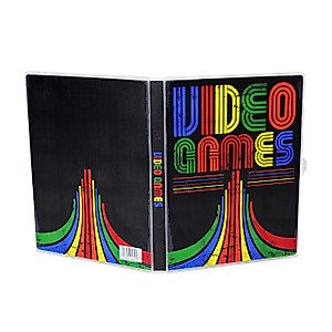 UniKeep Game Case for Nintendo 3DS Cartridges - Holds 40 Games (Retro Black)