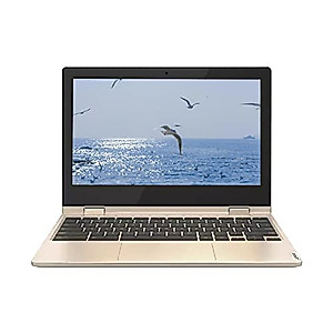 Lenovo Chromebook Flex 3 11.6" HD (1366 x 768) TouchScreen 2-in-1 Laptop, Intel Celeron N4020, 4GB DDR4, 64GB eMMC, Webcam, WiFi, Bluetooth, MicroSD Card Reader, Chrome Os, GCube 64GB Micro SD Card