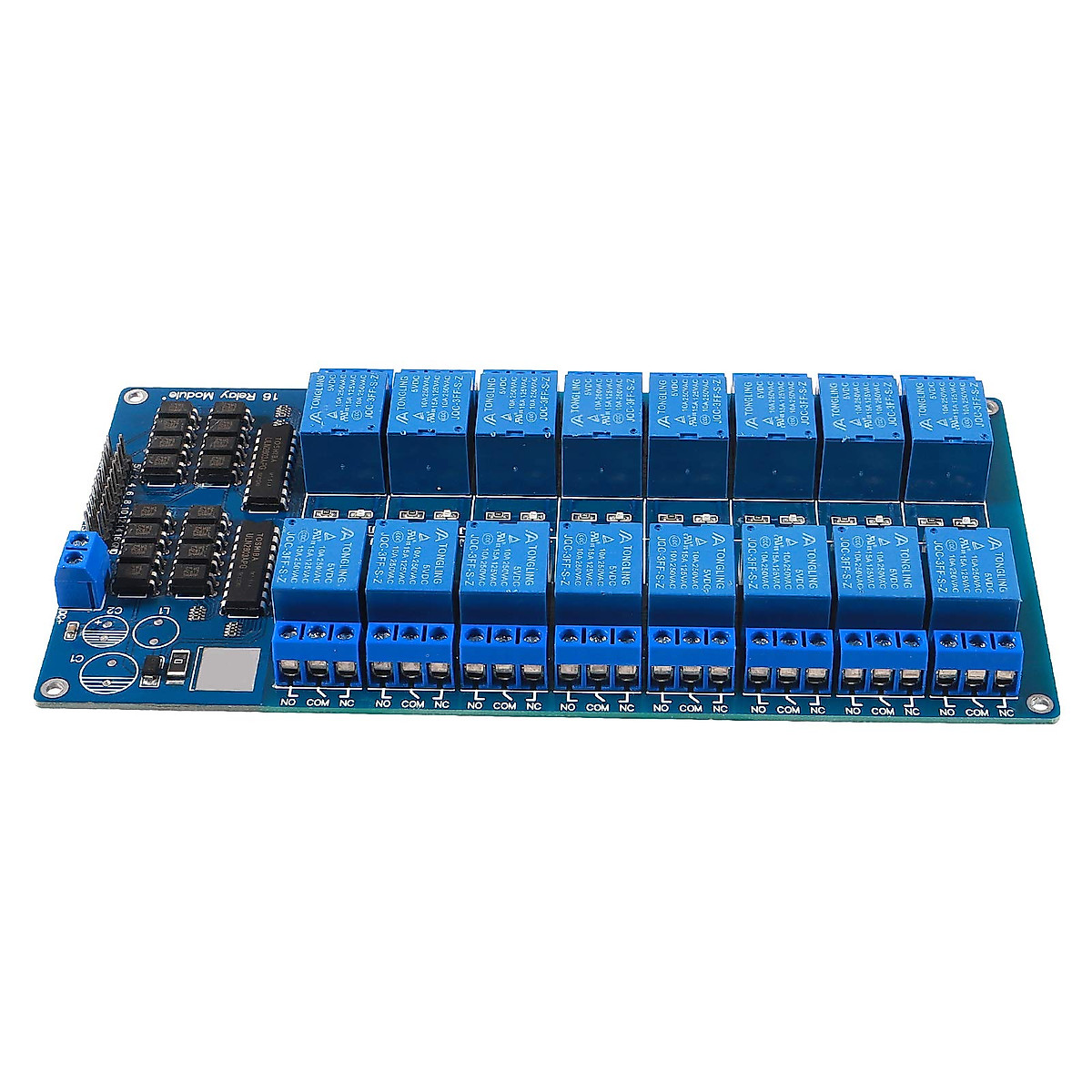 MELIFE 5V 16 Channel Relay Module for 8051, AVR, PIC, DSP, ARM, ARM, MSP430, TTL Logic