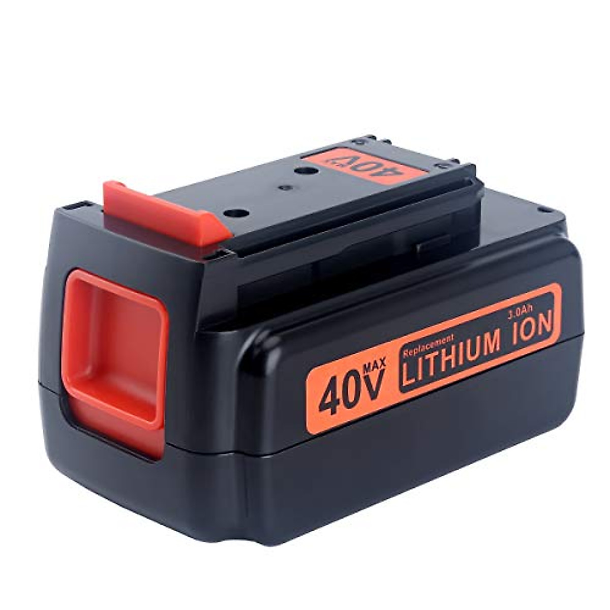 Lasica 2Pack 40V MAX Batteries LBX2040 Replacement for Black and Decker Lawn Mower 40V Battery Compatible with Black & Decker 36V and 40V MAX Cordless Tools LCS1240B LSWV36 LST136B LHT341FF LGC120AM