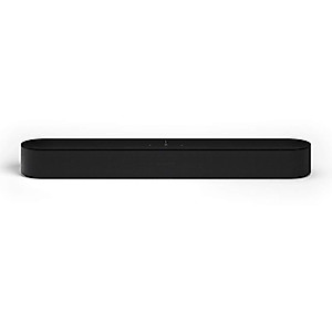 Sonos Beam - Smart TV Sound Bar with Amazon Alexa Built-in - Black