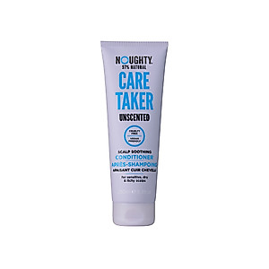 Noughty 97% Natural Care Taker Conditioner, Fragrance Free and Soothing for Dandruff Prone Sensitive Scalps, with Bisabolol and Oatmeal Extract, Sulphate Free Vegan Haircare 250ml