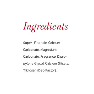 Yardley London RED Rose Perfumed Deodorizing Talc Talcum Powder 100gm