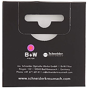 B+W 39mm Clear Filter with Multi-Resistant Coating (007M) - 66-1069038
