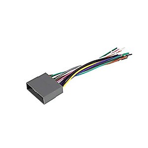Scosche HA10B Compatible with Select 2006-14 Honda Vehicles Wire Harness for Aftermarket Stereo Installation with Color Coded Wires