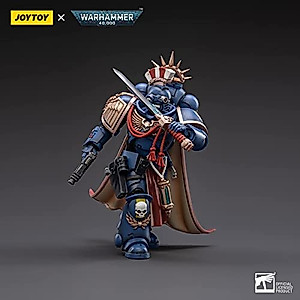 JOYTOY Warhammer 40K 1/18 Action Figure Ultramarines Primaris Captain Sidonicus Collection Model