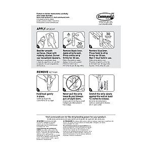 Command 17021CLRES Clear Refill Strips, 5/8 x 1 3/4, 9/Pack