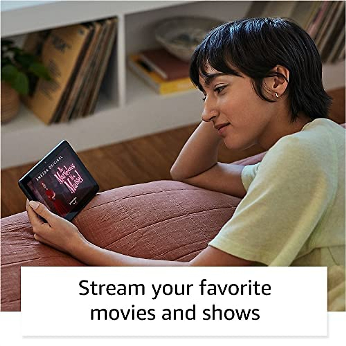 Amazon Fire 7 tablet (newest model) 7” display, read and watch, under $60 with 10-hour battery life, 16 GB, Rose