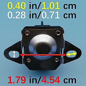 Tuzliufi Starter Solenoid Relay Compatible with 35510 109081X 109446X 109946 145673 146154 178861 192507 C266525 C33025 523146154 532109081 1685290 1686981 1752137 104-3189 117-1197 1-513075 Z399