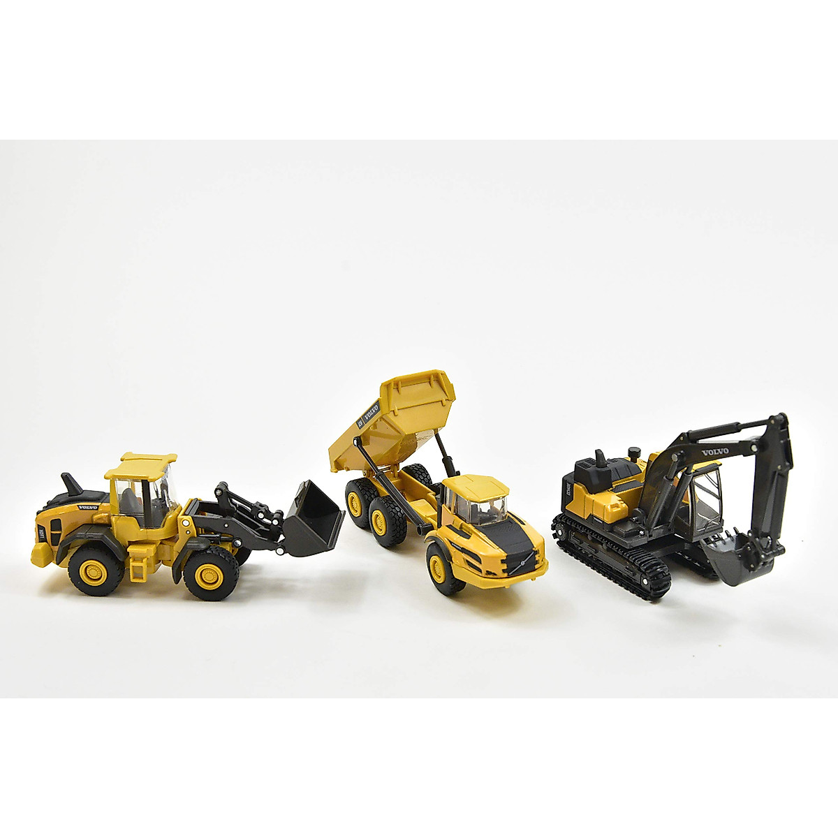 NewRay - Set of 3 Volvo Window Box, 32095, Yellow