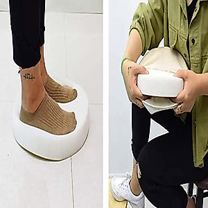 Premium Soft Circle Foam Seat Cushion,Round Upholstery Foam Diameter 14''/15''/16''/18''/20''/22'',Replacement High Density Cushion for Stool,Bar Stools, Seat Cushion, Round Chair,Cuttable