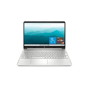HP 2023 15.6-inch HD Micro-Edge Laptop, AMD Ryzen 3-3250U Processor, 16GB RAM, 1TB SSD Storage, Windows 11 Home, Long-Lasting Battery, Fast Charge, 720p Webcam, Natural Silver