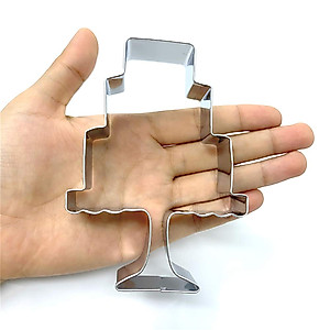 LILIAO Cake Cookie Cutter for Wedding - 3.1 x 4.3 inches - Stainless Steel
