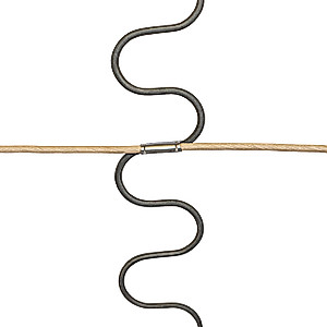 House2Home 40 Pack Upholstery Stay Wire Clips for Sofa, Couch, and Chair Spring Repair, Includes Instructions, Connectors to Attach Springing Wire to Springs