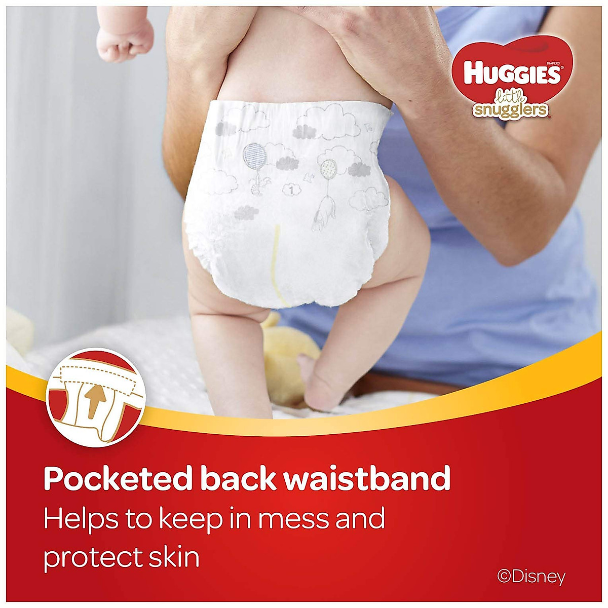 Huggies Little Snugglers Baby Diapers, Size 2, 70 Ct
