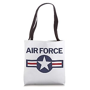 Air Force Vintage Roundel Gift for Military Veteran Tote Bag