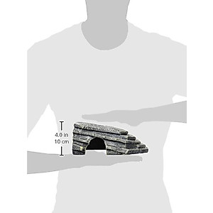 Zilla Herp Hotel, Grey, Medium, Natural