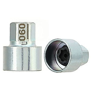 Wheel Lock Key Anti Theft Lugnut Socket Replacement for 1 3 5 6 7Series X1 X2 X3 X4 X5 X6 Z4 (060)