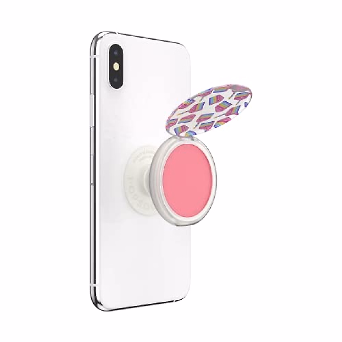 PopSockets Lip Balm Phone Grip with Expanding Kickstand, PopLips, PopSockets for Phone - Birthday Cake