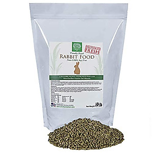 Small Pet Select-Premium Rabbit Pellet Food, Non-GMO, Soy Free. Local Ingredients in Pacific Northwest, 10lb