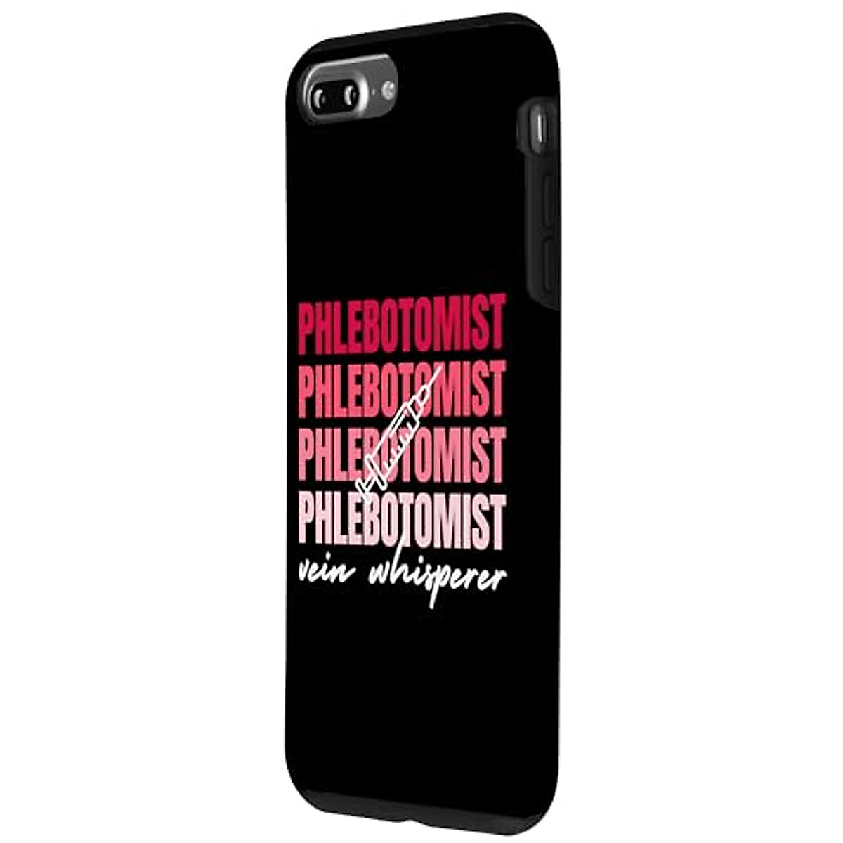 iPhone 7 Plus/8 Plus Phlebotomy Phlebotomist Laboratory Vein Whisperer Case