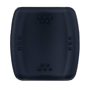 YoRHa Thumb FIT High-Rise Thumbstick Grips Joystick Cap Cover (Black) 2 Units for PlayStation 4 (PS4)/Dualshock 4 Controller