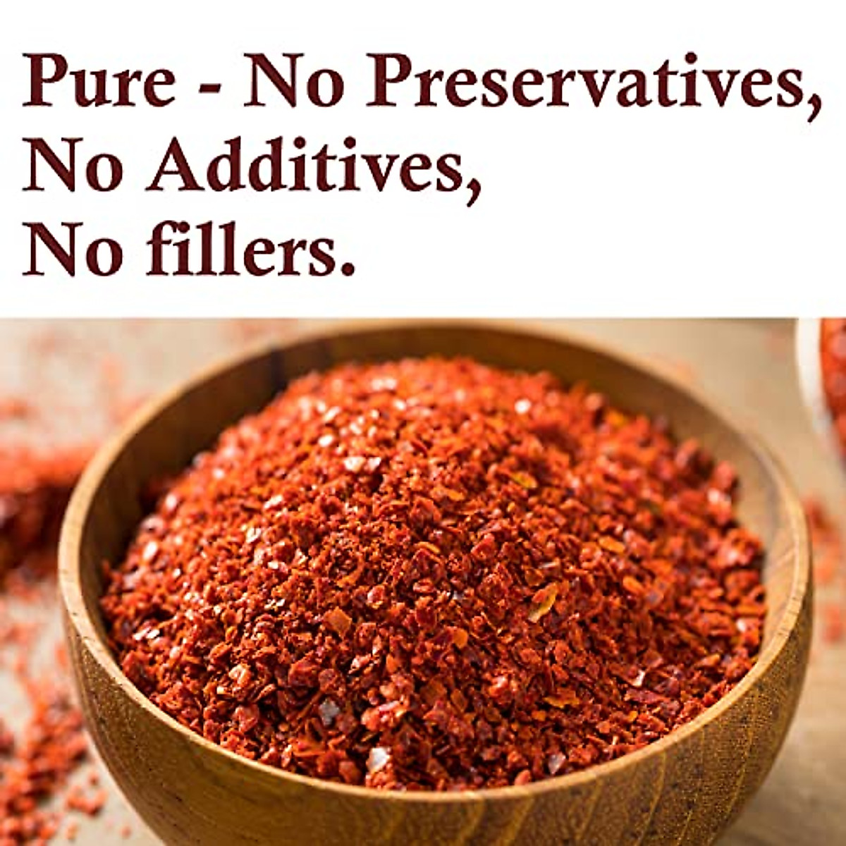 The Spice Way Gochugaru korean red pepper flakes - 8 oz – Premium Quality red pepper flakes & All-Natural Seasoning - Perfect Ingredient for Kimchi, Stir-Fries, Soups and More
