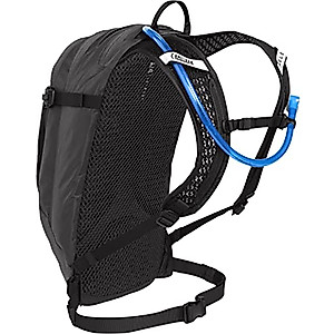 CamelBak Women's M.U.L.E. 12 Mountain Biking Hydration Pack - Easy Refilling Hydration Backpack - Magnetic Tube Trap 100oz, Charcoal/Black
