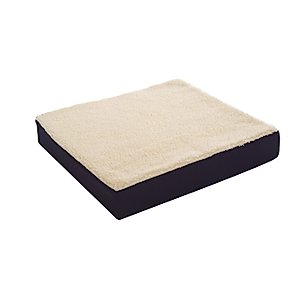 Essential Medical Supply Fleece Covered Mobility and Seating Cushion - Chair Seat Cushion for Wheelchair, Padded Seat Cushion for Wheelchair - 18 Inches X 16 Inches X 3 Inches
