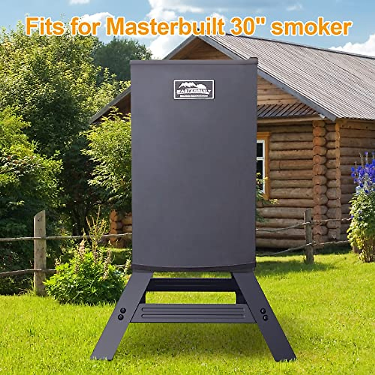 Electric Smoker Stand for Masterbuilt 30" Electric Digital Electric Smokers,MB20101114 Universal Leg Extension Kit Accessories for Masterbuilt 30Inch,Black
