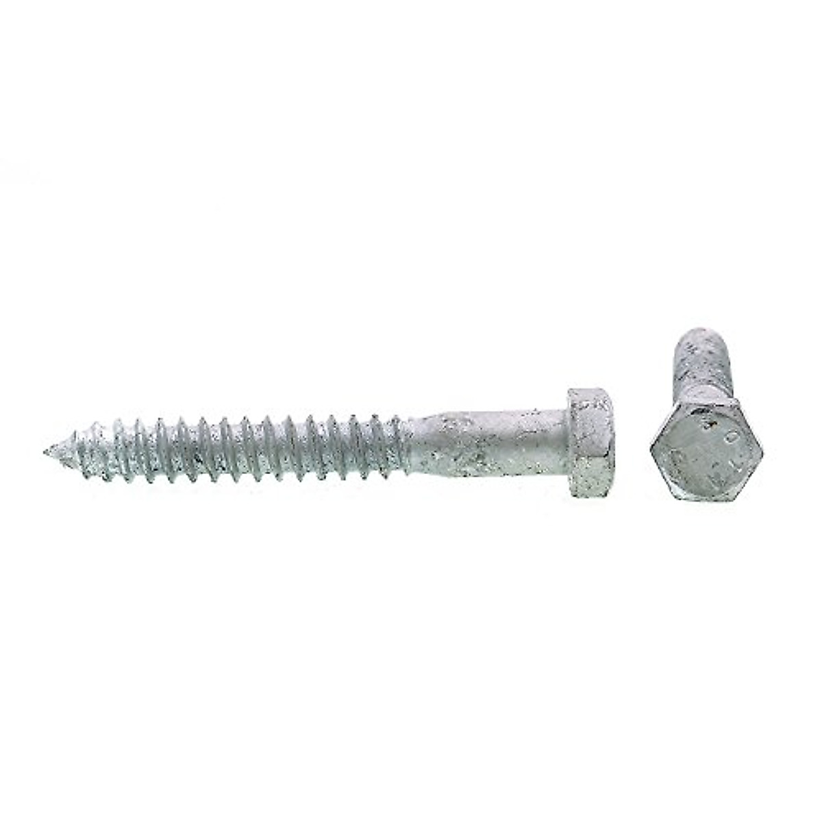 Prime-Line 9057493 Hex Lag Screws, 5/8 In. X 5 In., A307 Grade A Hot Dip Galvanized Steel (25 Pack)
